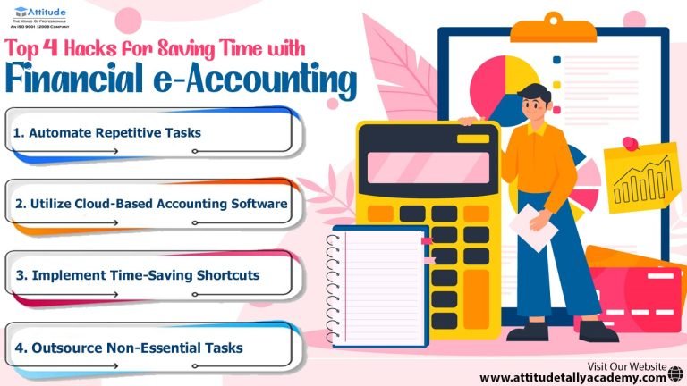 Top 4 Hacks for Saving Time with Financial e-Accounting