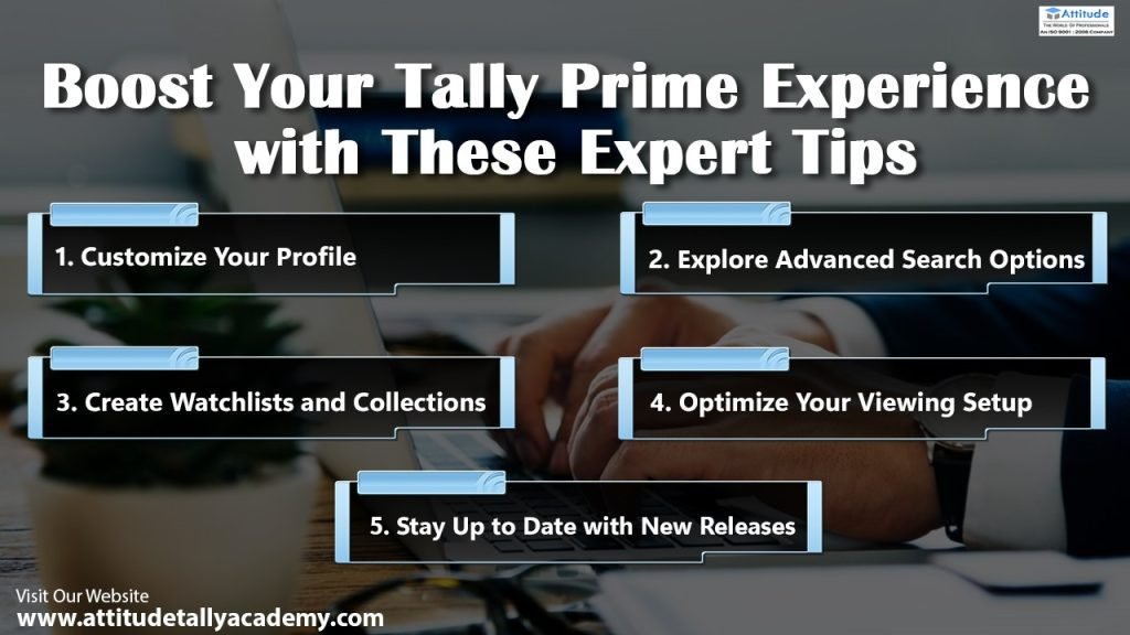 Boost Your Tally Prime Experience with these Expert Tips