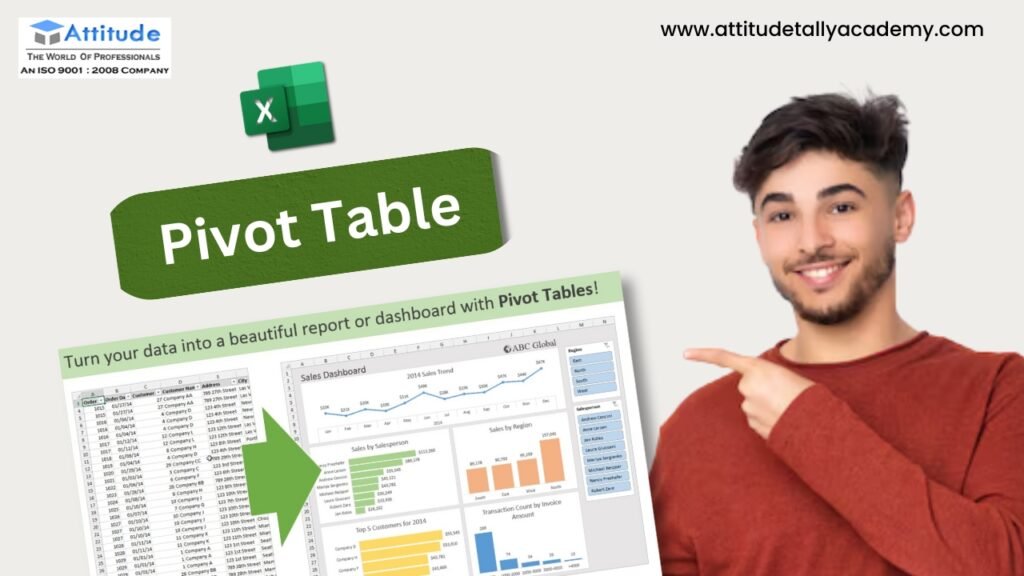 How to Create a Pivot Table: A Step-by-Step Guide- Attitude Academy