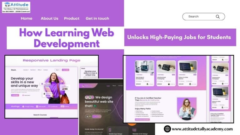 How Learning Web Development Unlocks High-Paying Jobs for Students ...
